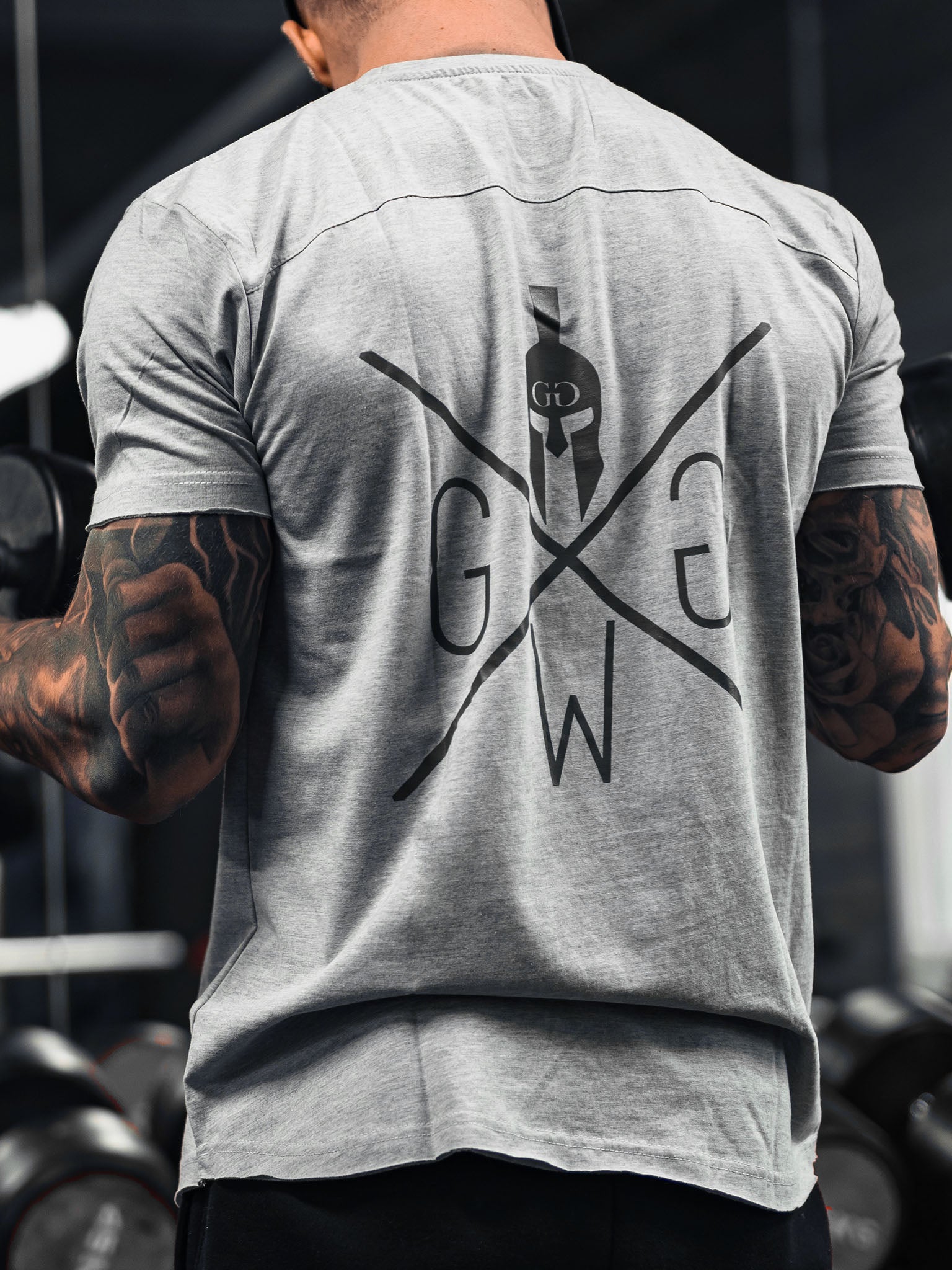 Gym T-Shirt Grau für Herren | Gym & Streetstyle – Gym Generation