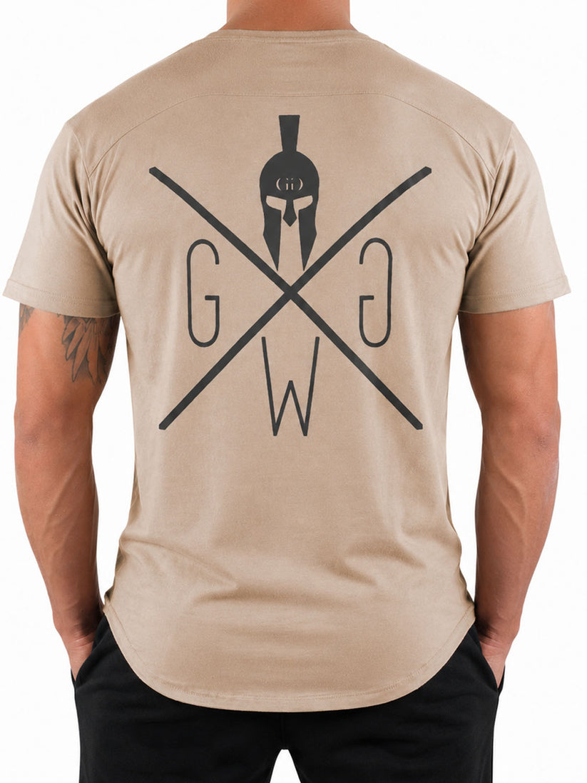 Gym T-Shirt Off White für Herren | Gym Generation