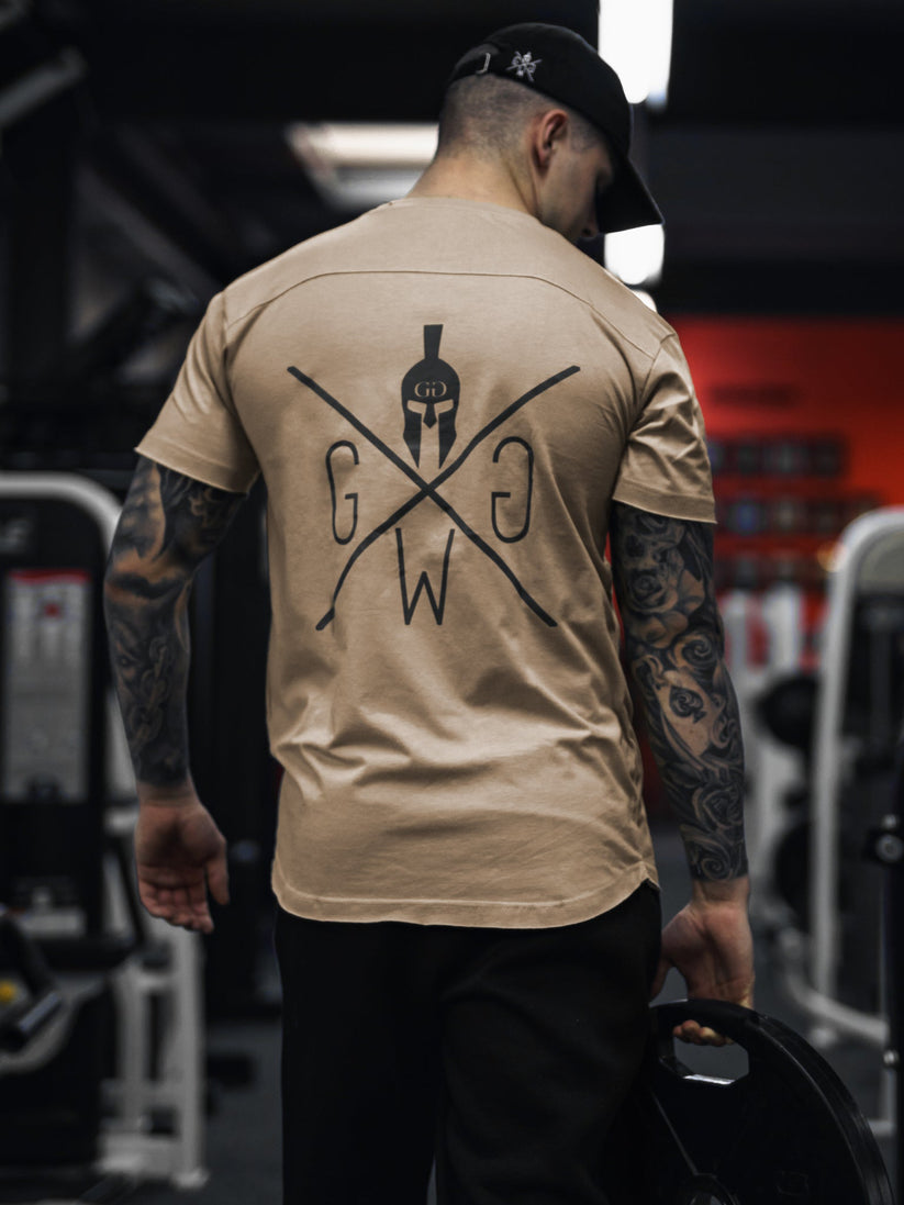 Gym T-Shirt Off White für Herren | Gym Generation