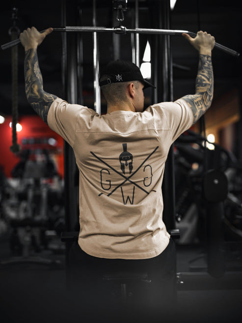Gym T-Shirt Off White für Herren | Gym Generation